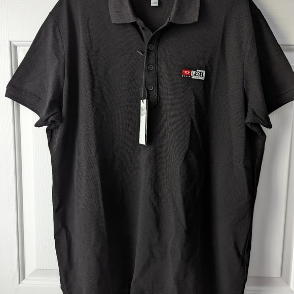 Diesel | Shirts | Diesel Tweet Split Polo Shirt | Poshmark